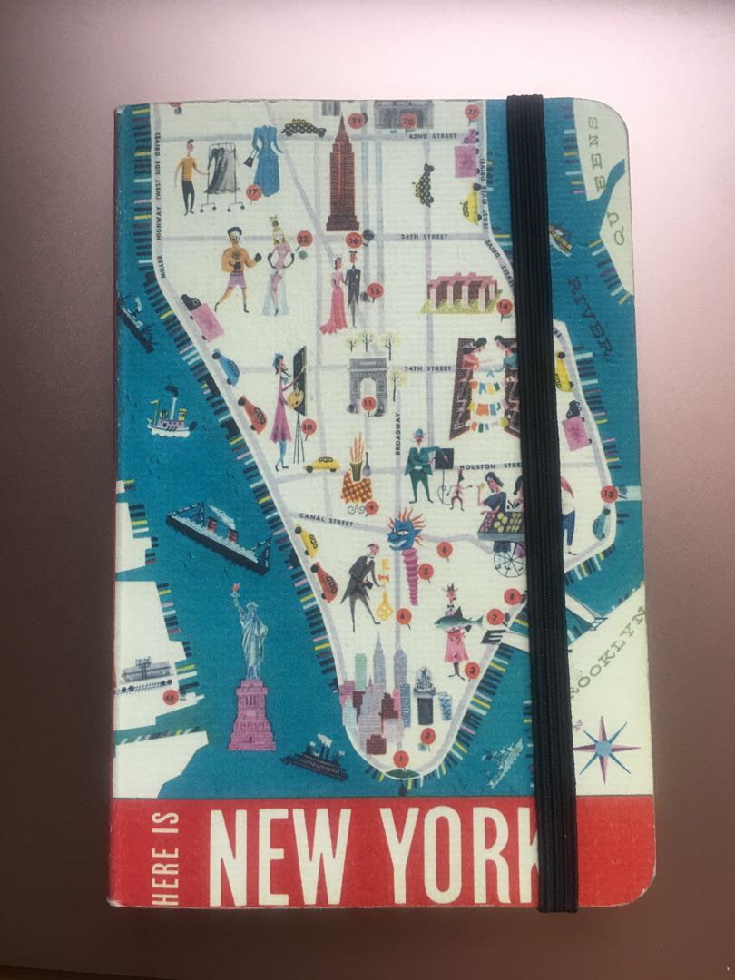 Mini New York notebook, Hobbies & Toys, Stationary & Craft, Stationery ...