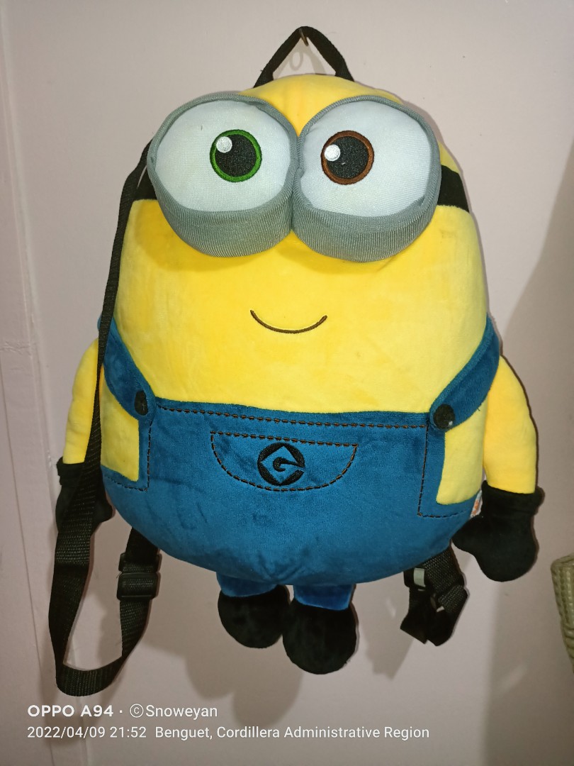 Minion backpack, Men's Fashion, Bags, Backpacks on Carousell