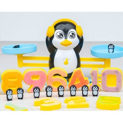 Montessori Mathematics Balancing Scale Game (Penguin/Monkey Design ...