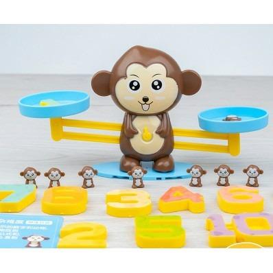 Montessori Mathematics Balancing Scale Game (Penguin/Monkey Design ...