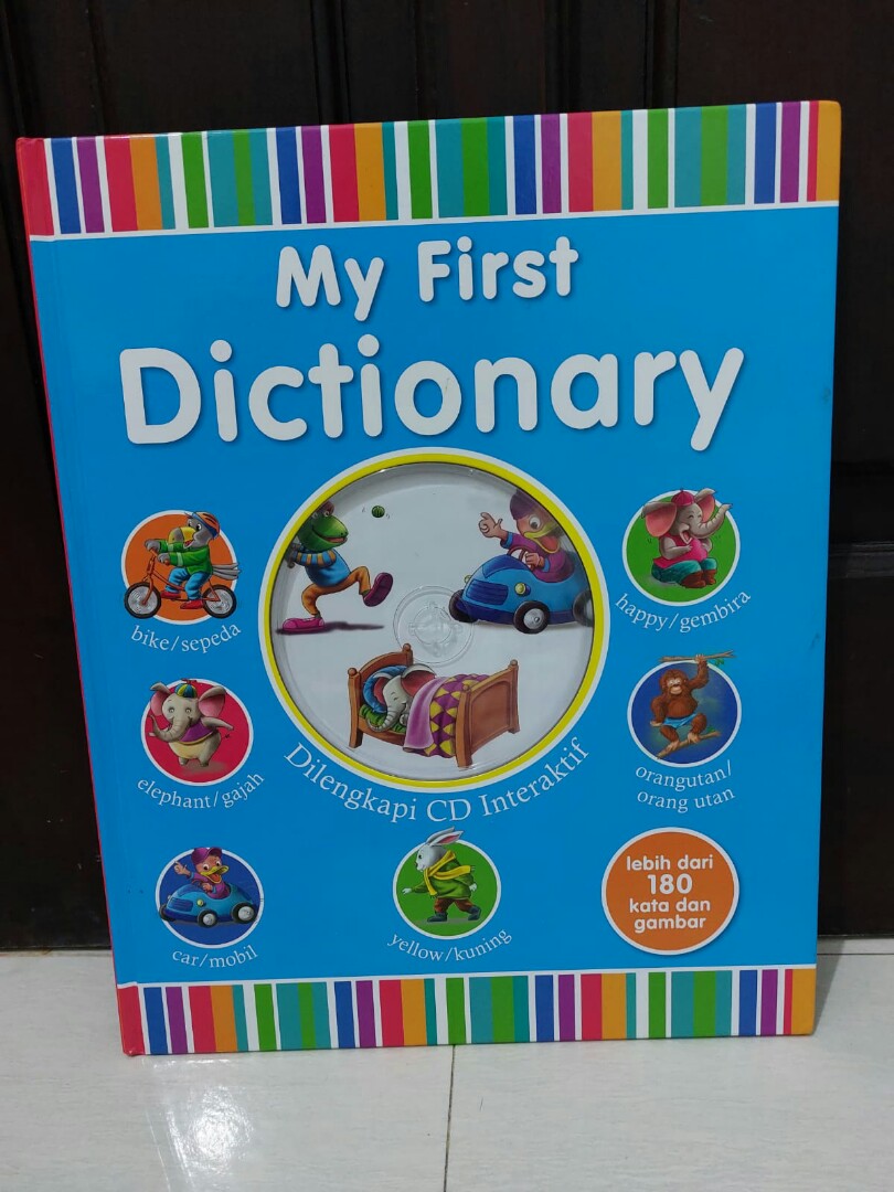 my first dictionary, Buku & Alat Tulis, Buku Anak-Anak di Carousell