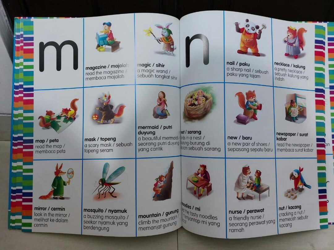 my first dictionary, Buku & Alat Tulis, Buku Anak-Anak di Carousell
