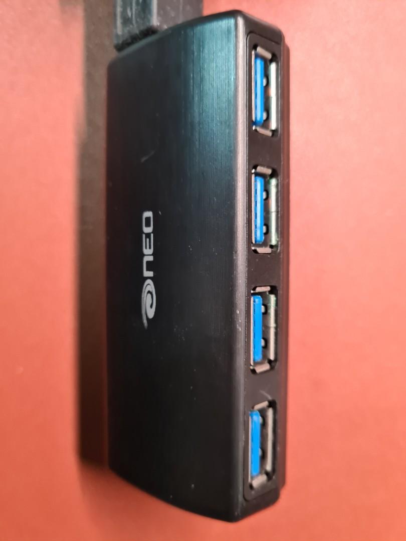 NEO USB 3.0 powered hub for external HDD SSD 4 port, Computers & Tech ...