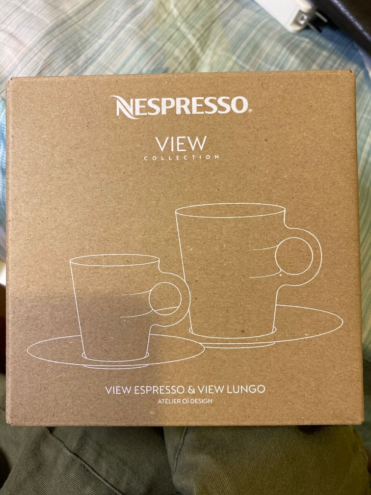 Nespresso View Collection Espresso And Lungo Set 傢俬&家居 廚具和餐具 茶具配件