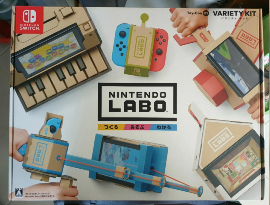 Nintendo LABO Variety Kits, Video Gaming, Video Games, Nintendo on Carousell