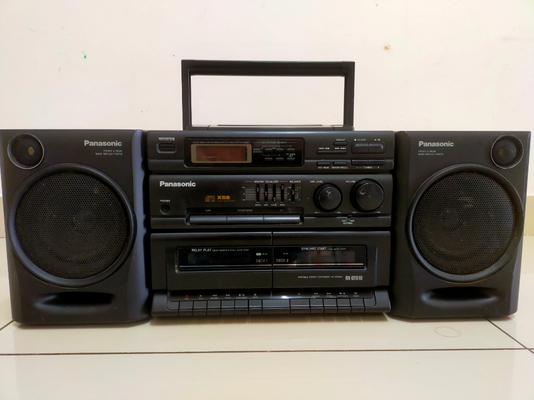 Panasonic RX-DT610, Audio, Soundbars, Speakers & Amplifiers on Carousell