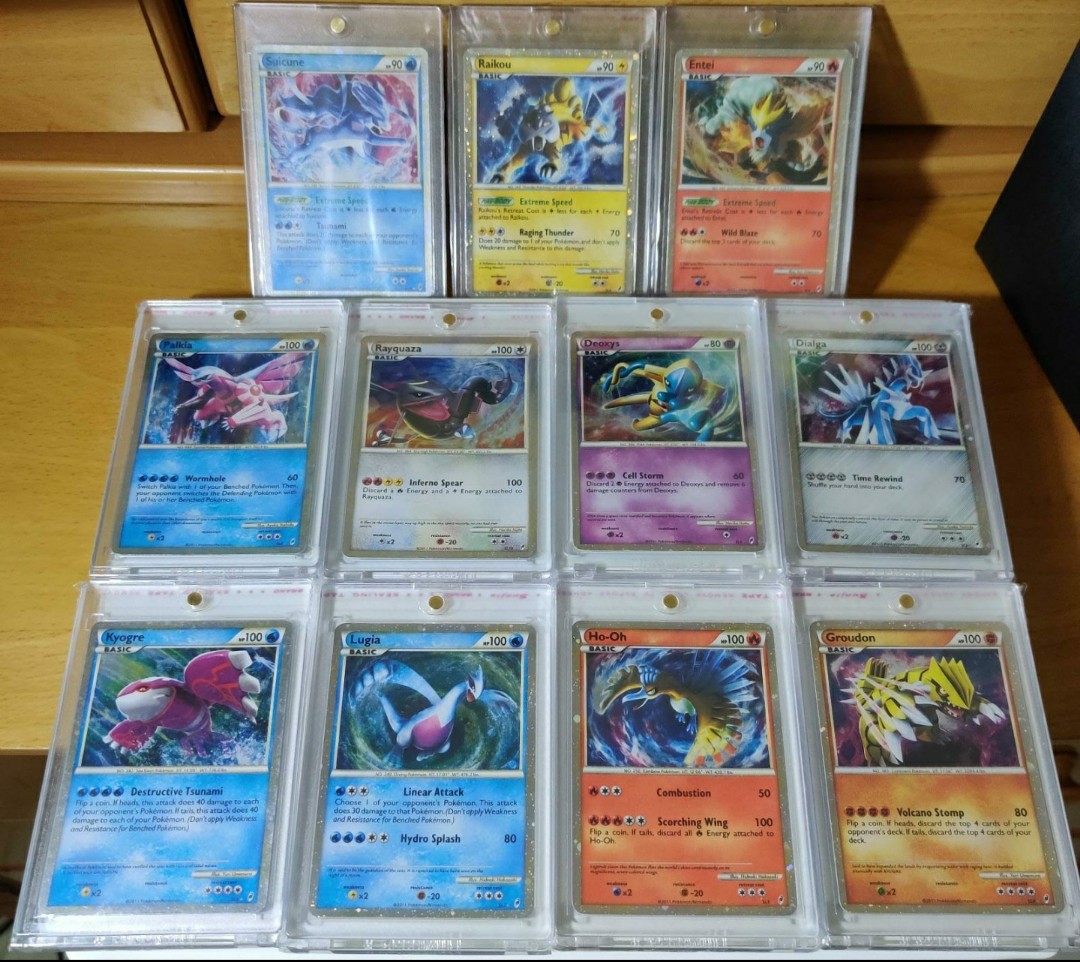 Pokemon Call Of Legends Legendary Shiny Set, Hobbies & Toys, Toys ...