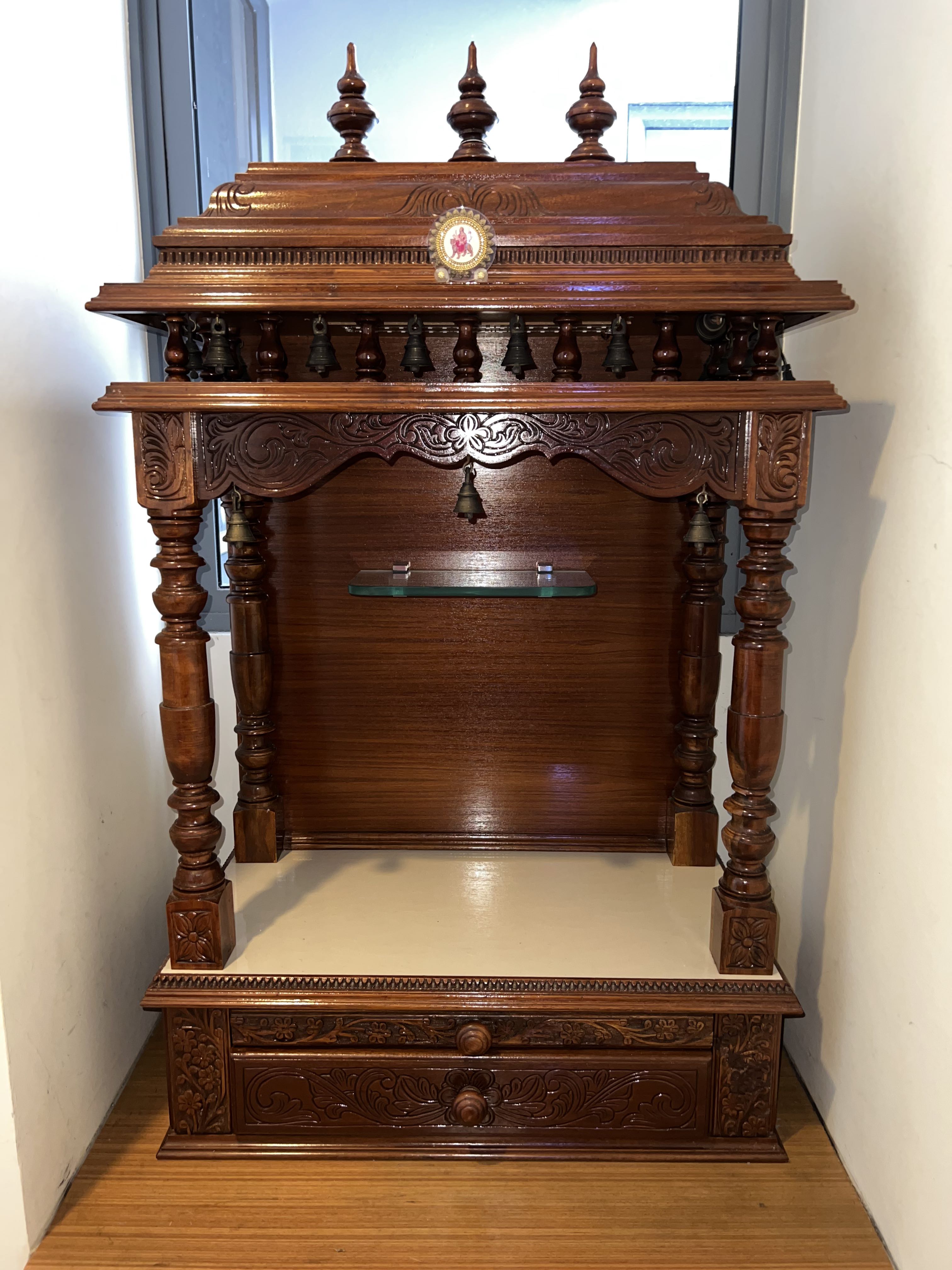 Prayer Mandir / Altar, Furniture & Home Living, Furniture, Shelves ...