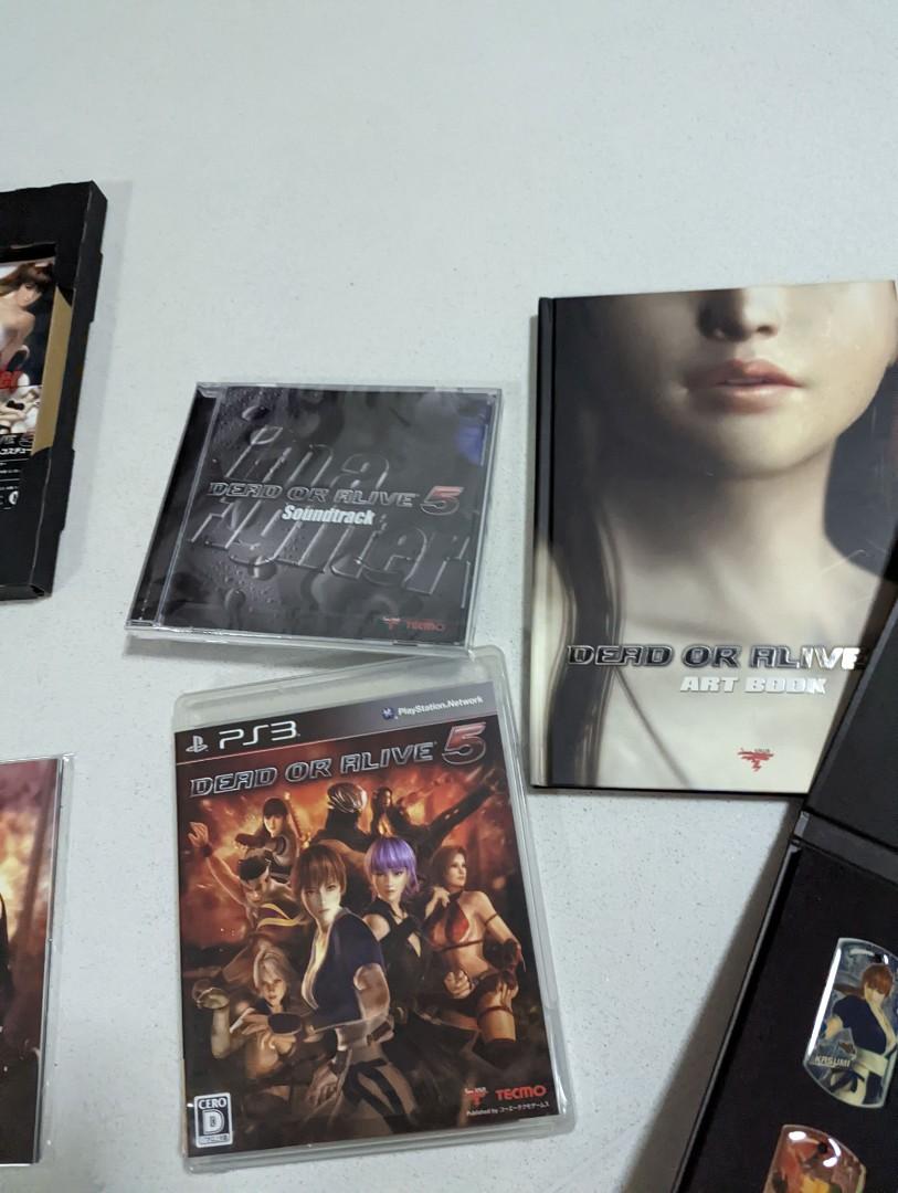 Ps3 playstation 3 dead or alive 5 collectors edition , fallout new Vegas , metal gear solid 4 ...