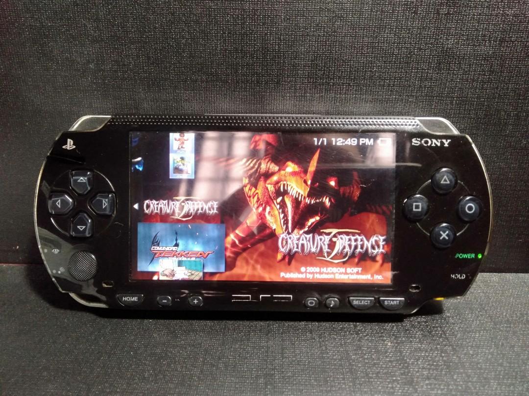 PSP FAT 1000 SERIES 32GB, Video Gaming, Video Game Consoles ...