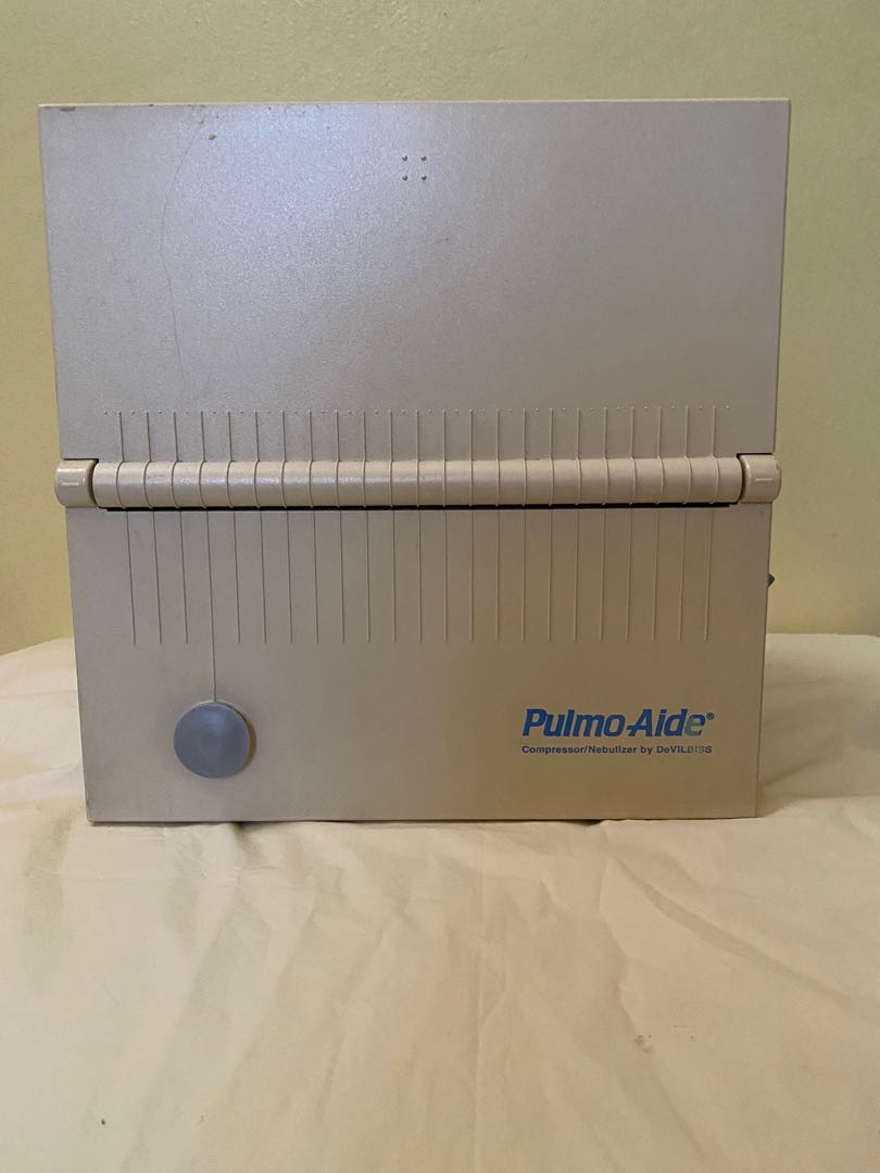 Pulmo -Aide Compressor Nebulizer System Devilbiss, Health & Nutrition ...