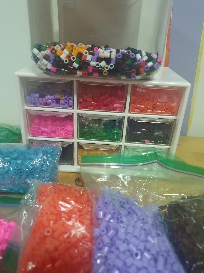 Pyssla Hama Perler Beads, Hobbies & Toys, Stationery & Craft, Handmade ...