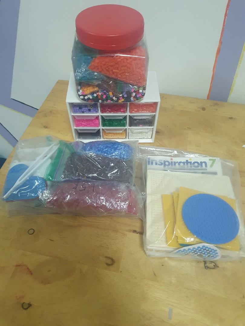 Pyssla Hama Perler Beads, Hobbies & Toys, Stationery & Craft, Handmade ...