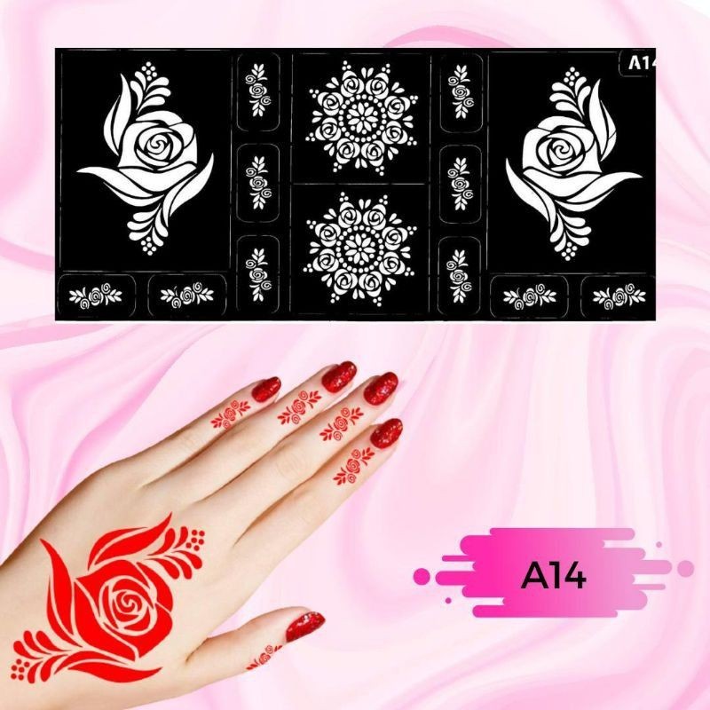 Raya Henna Set, Beauty & Personal Care, Hands & Nails on Carousell