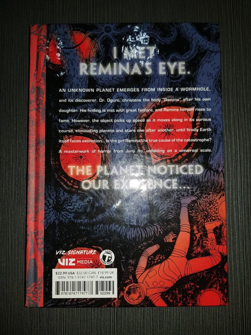 Remina (Hardcover) by Junji Ito, Hobbies & Toys, Books & Magazines ...
