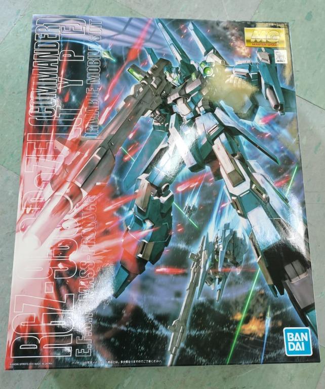 RGZ-95C REZEL (COMMANDER TYPE) GUNDAM MG 1/100 GUNPLA BANDAI, Hobbies ...