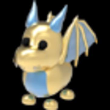 Roblox Adopt Me Golden Dragon, Video Gaming, Gaming Accessories, In ...
