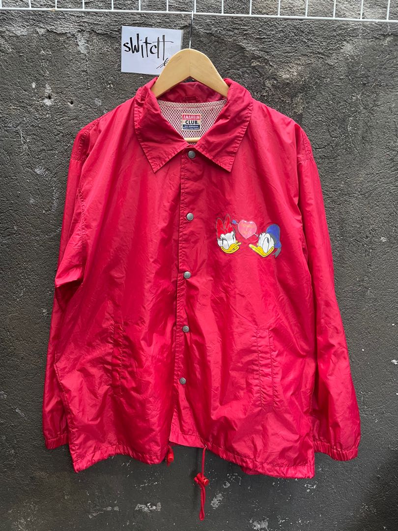 SALE vintage donald duck coach jacket, Men's Fashion, Coats, Jackets ...