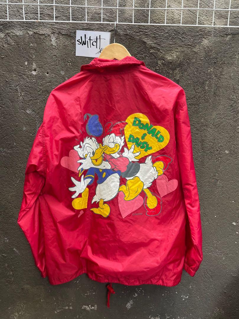 SALE vintage donald duck coach jacket, Men's Fashion, Coats, Jackets ...
