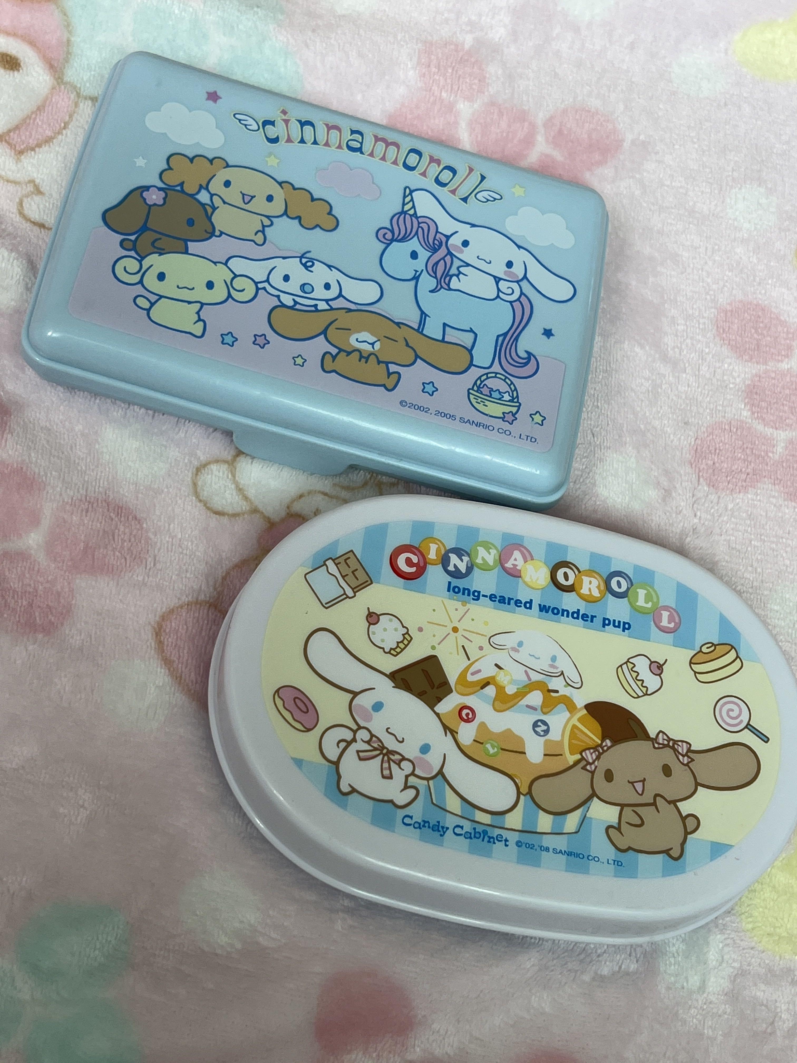 wts sanrio cinnamoroll mocha lunch box toploader containers, Hobbies ...