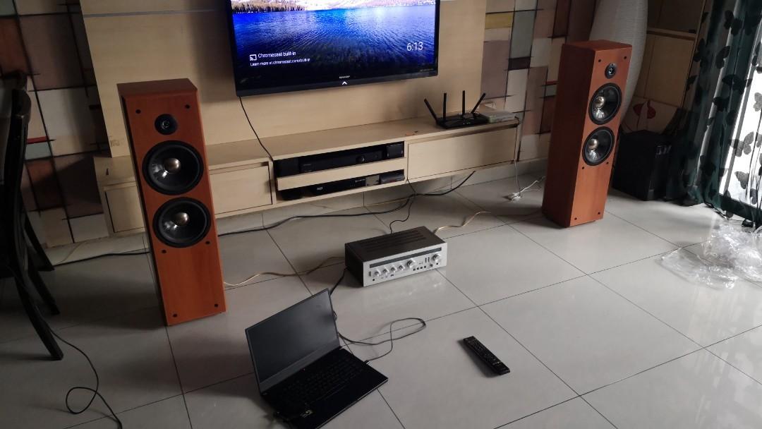 Sansui A-7 DC Servo Solid State Integrated Stereo Amplifier, Audio ...