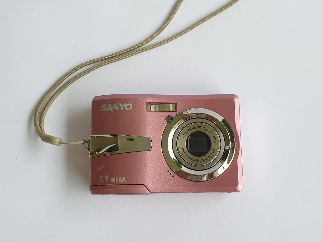 Sanyo VPC-S750 digital camera 7.1M CCD, Photography, Cameras on Carousell