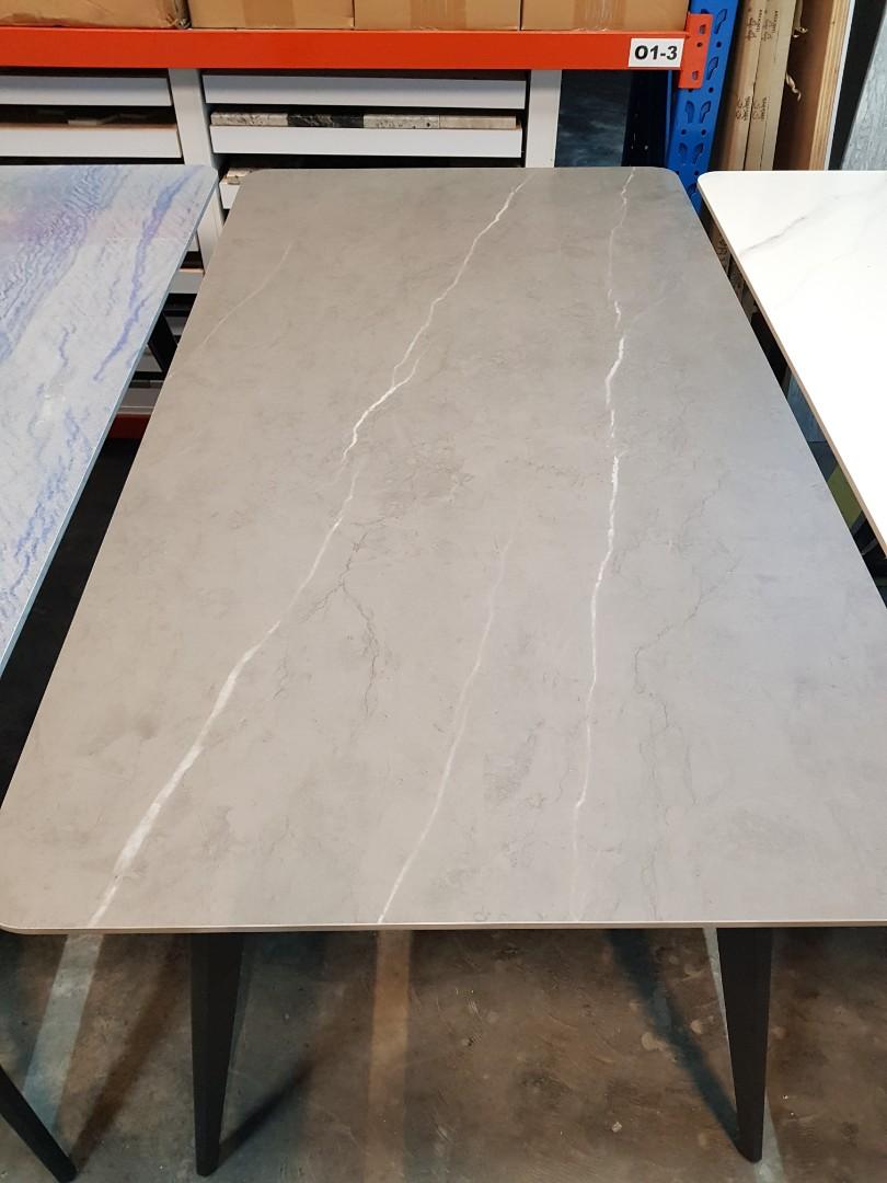 🇸🇬(SG Ready Stock) Sintered Stone Customized Dining Table / First Hand ...