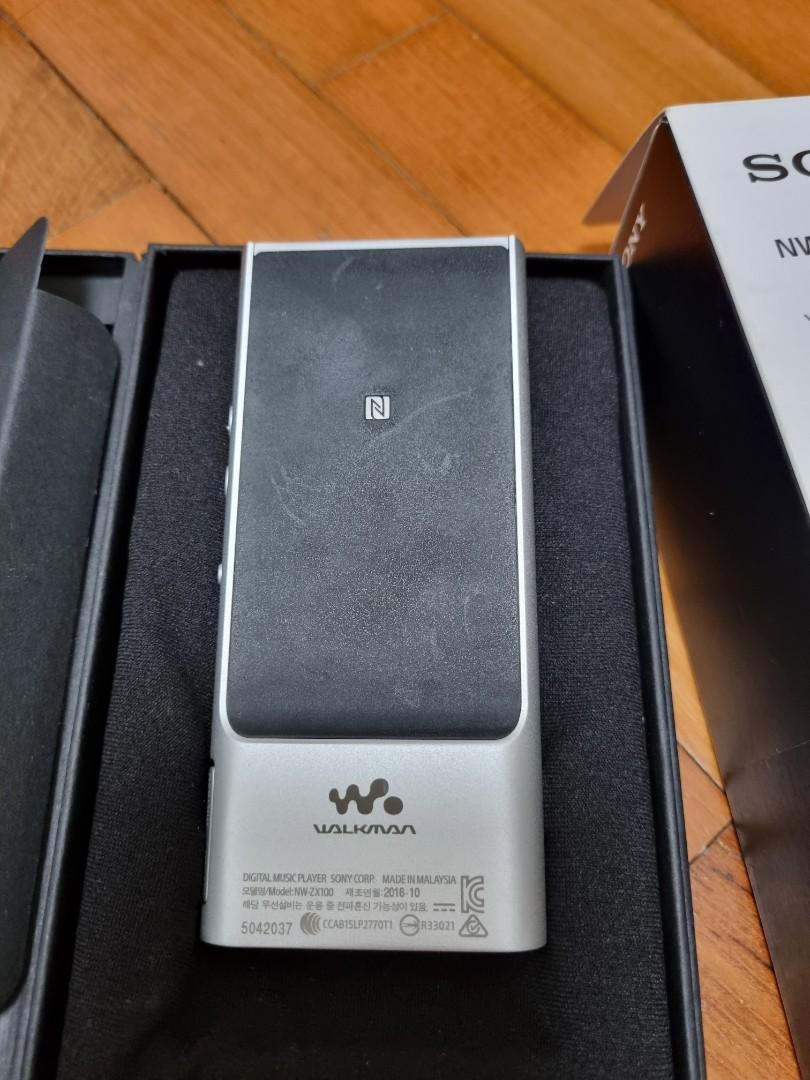 Sony Walkman NW-ZX100 Digital Audio Player, Audio, Portable Music ...