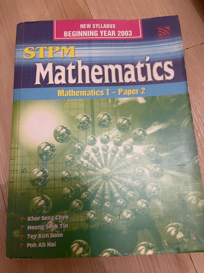STPM Mathematics T Paper 2, Hobbies & Toys, Books & Magazines ...