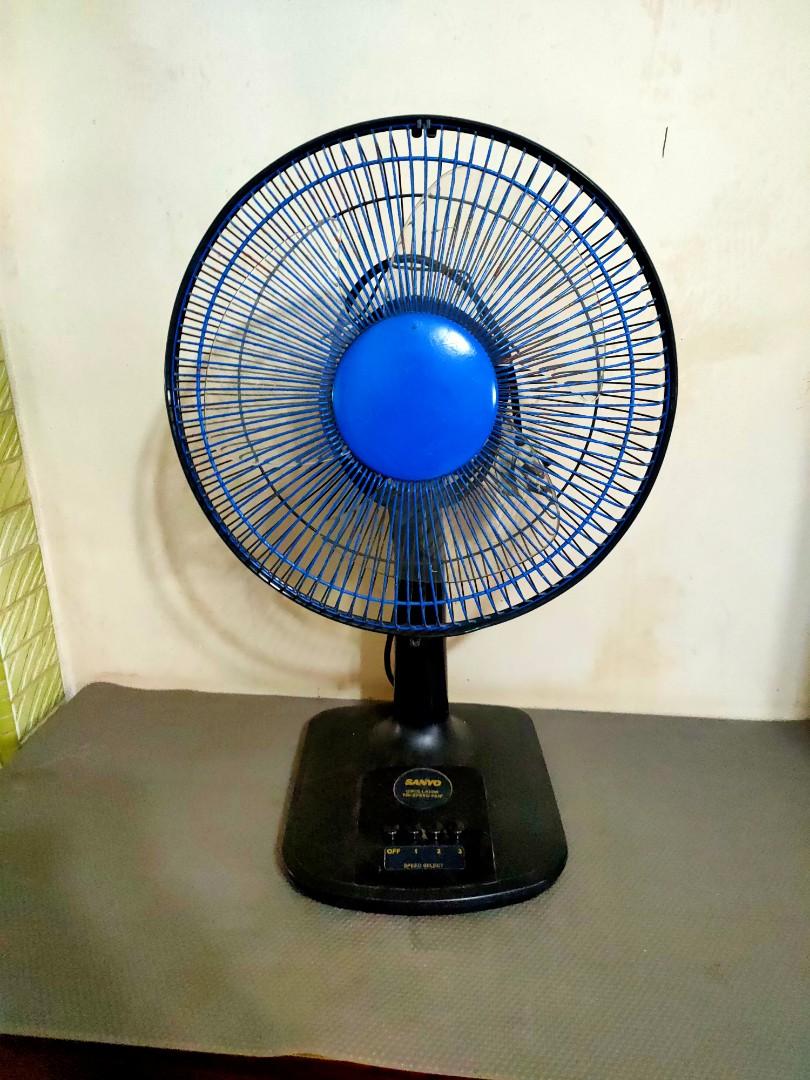 Strong"12 , Sanyo fan , table fan , better than mistral fan, Furniture ...