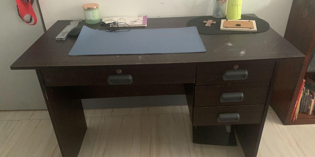 Study table for sale (2nd hand), Furniture & Home Living, Office ...