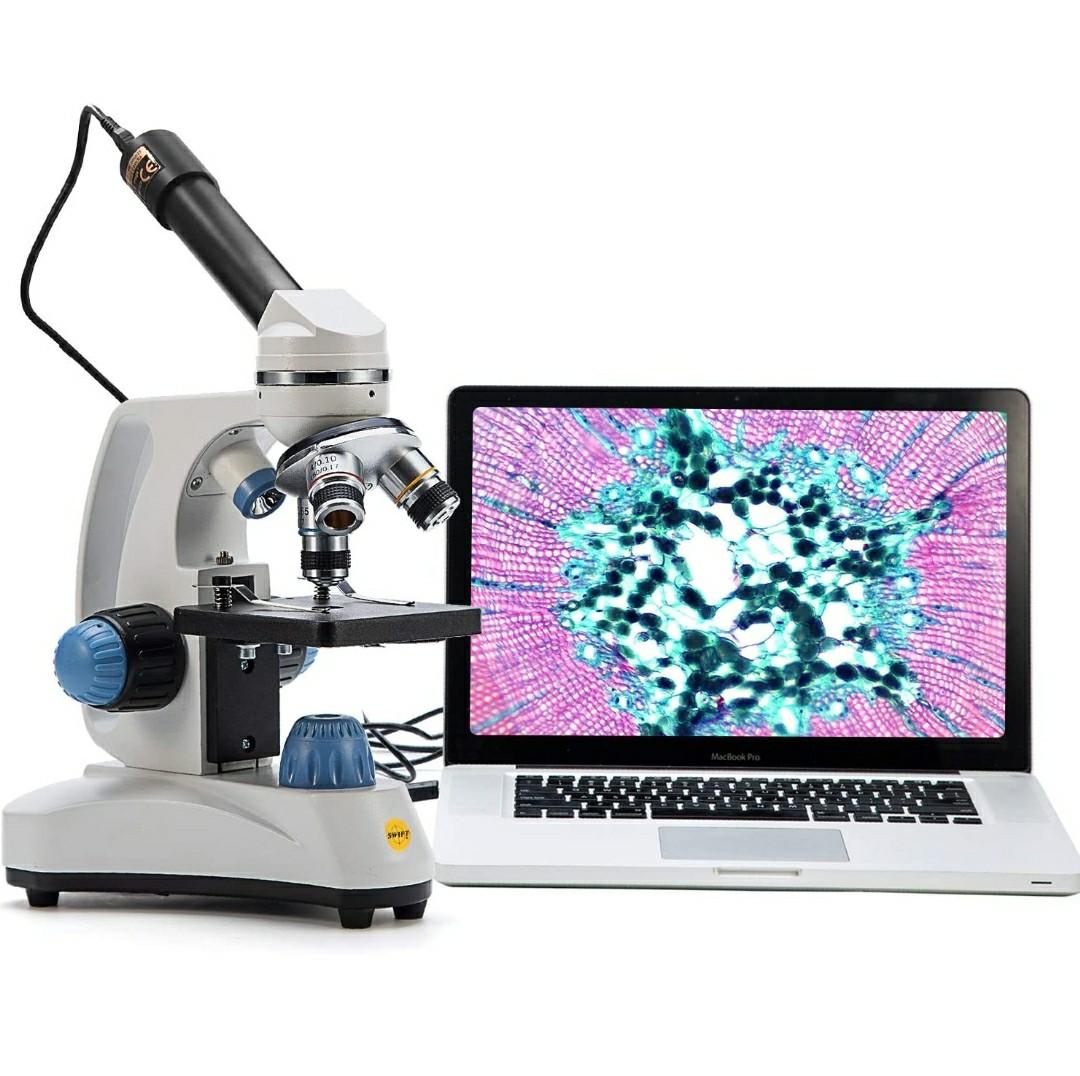 SWIFT Microscope SW150,Compound Student Microscope,40X-1000X,Monocular ...