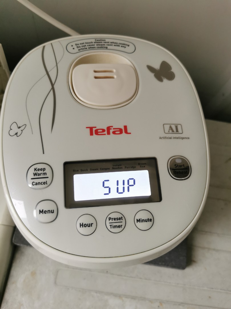 Tefal Fuzzy Logic Rice Cooker R22, TV & Home Appliances, Kitchen ...