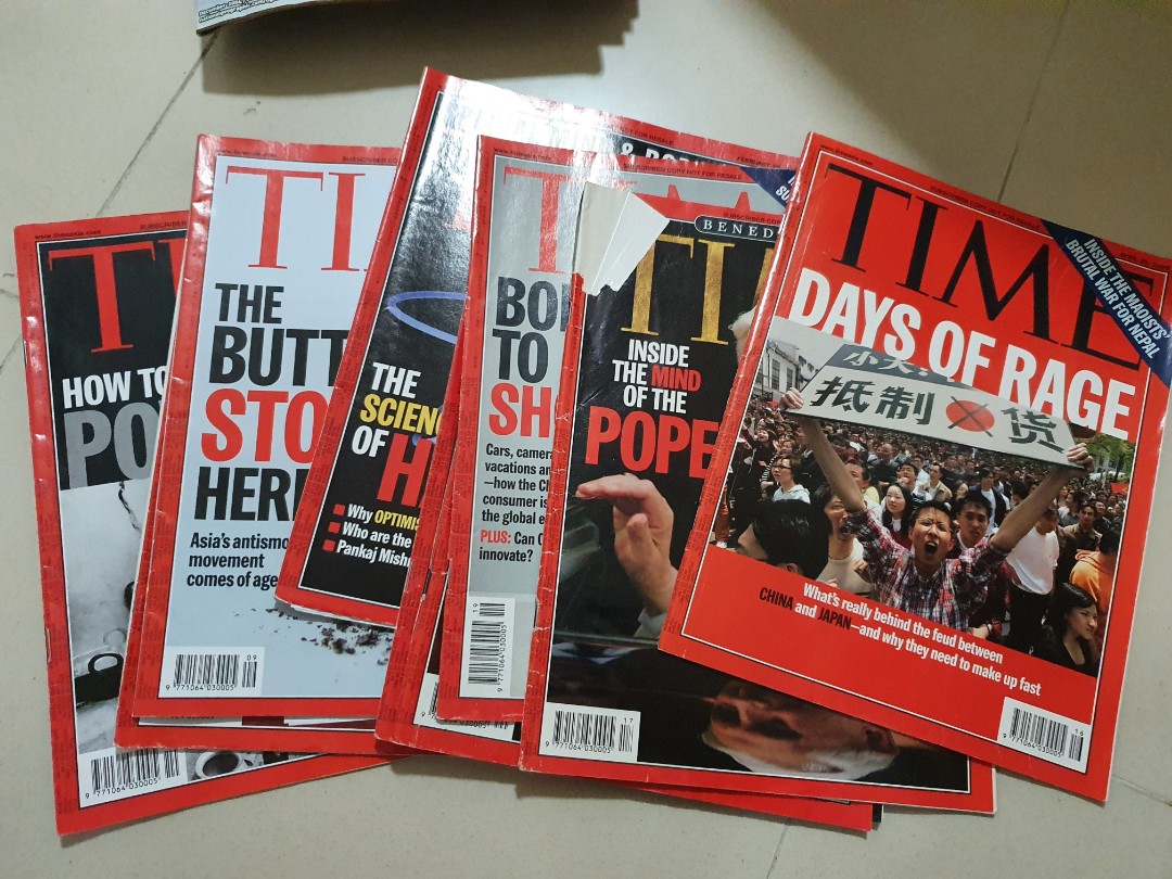 Times magazine for blessing free, Hobbies & Toys, Books & Magazines ...