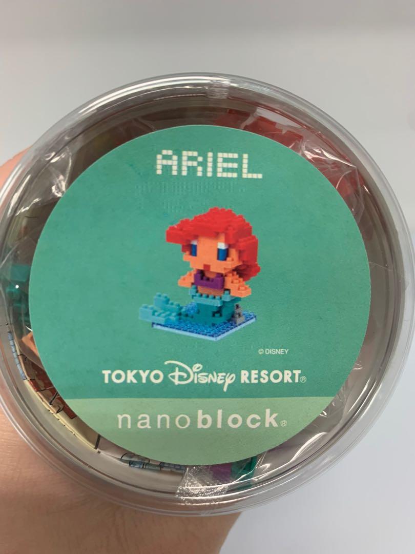 Tokyo Disney Resort Ariel Nanoblock, Hobbies & Toys, Memorabilia ...