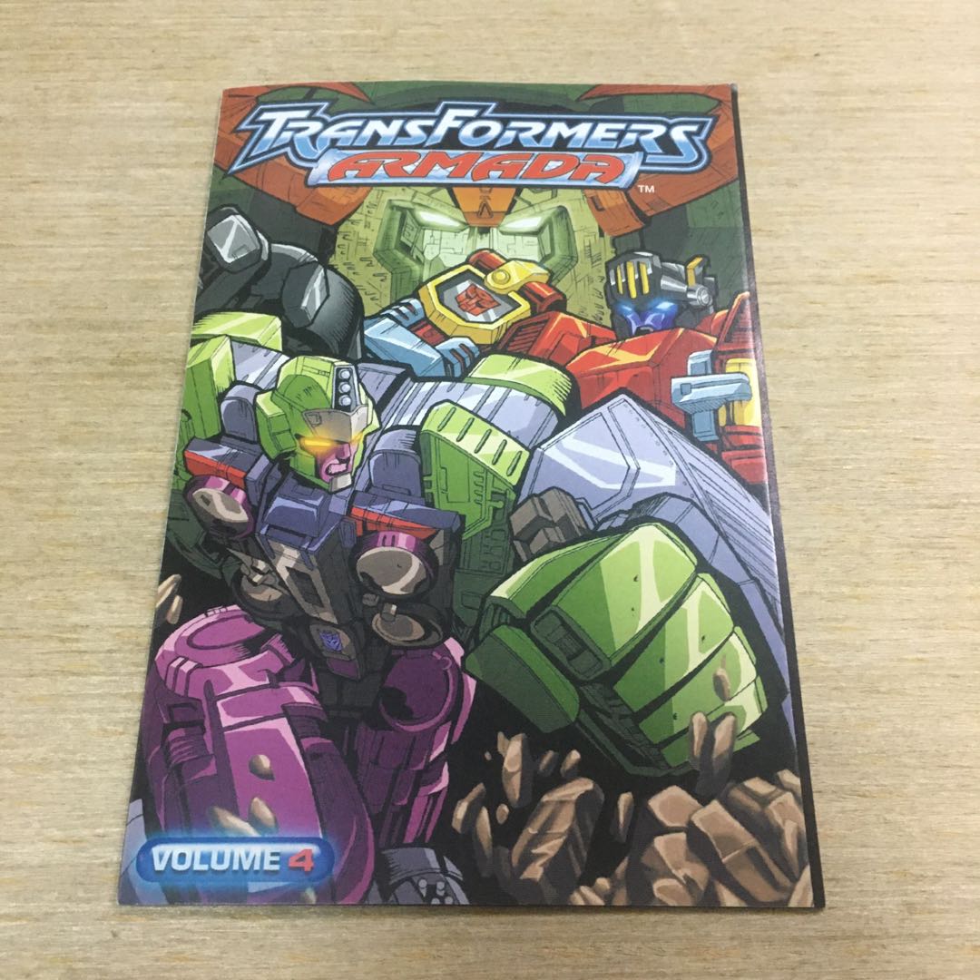 TRANSFORMERS ARMADA MINI-COMIC (VOLUME 4) & 2003 PRODUCT CATALOG ...