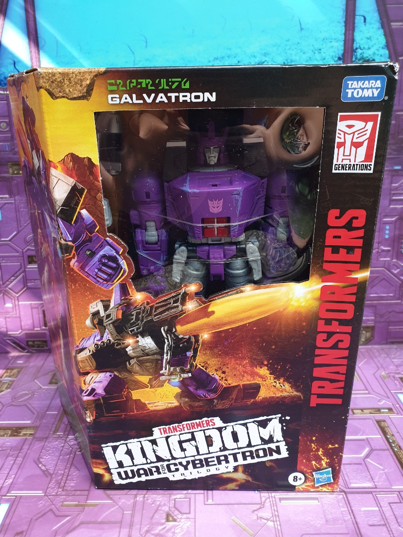 Transformers Kingdom Galvatron siege earthrise war for cybertron studio ...