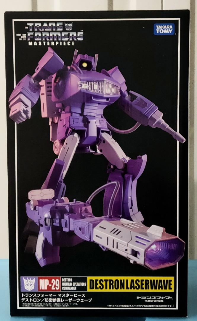 Transformers MP Destron Laserwave, Convoy (Black Ver), Soundwave ...