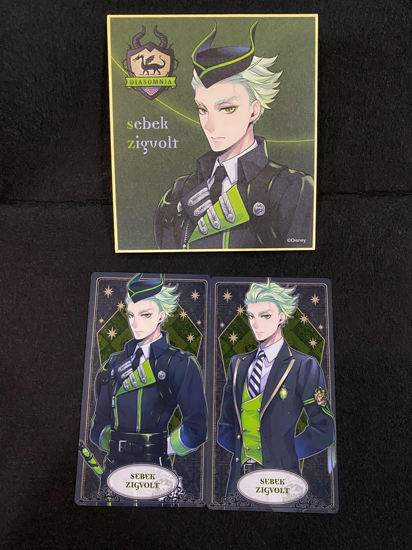 Twisted Wonderland Sebek Shikishi + arcana cards set, Hobbies & Toys ...