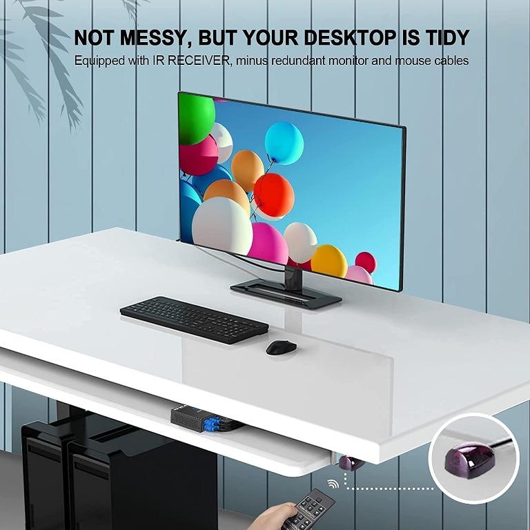 USB 3.0 KVM Switch HDMI 4K 60Hz 4-Port SPDIF L/R Extractor- USB ...