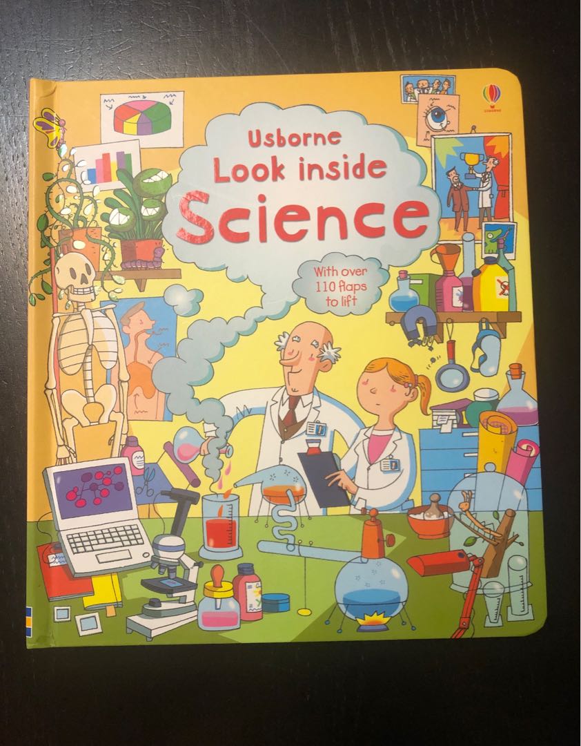 Usborne Look inside Science, 興趣及遊戲, 書本 & 文具, 小朋友書 - Carousell