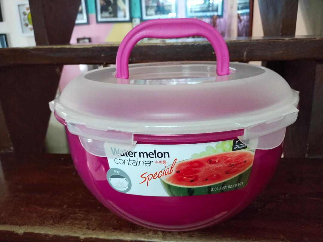 Watermelon container lock&lock brand, Furniture & Home Living ...