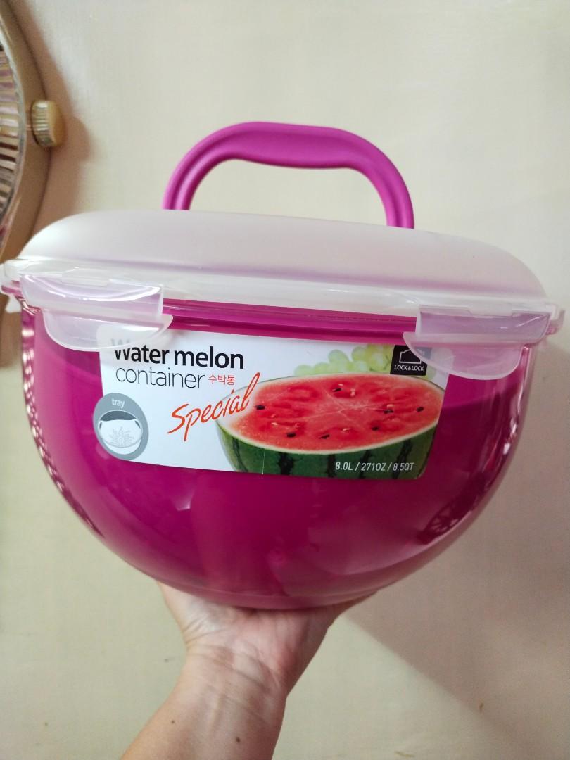 Watermelon container lock&lock brand, Furniture & Home Living ...