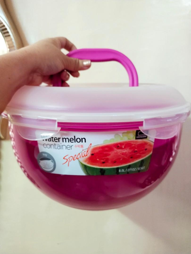 Watermelon container lock&lock brand, Furniture & Home Living ...
