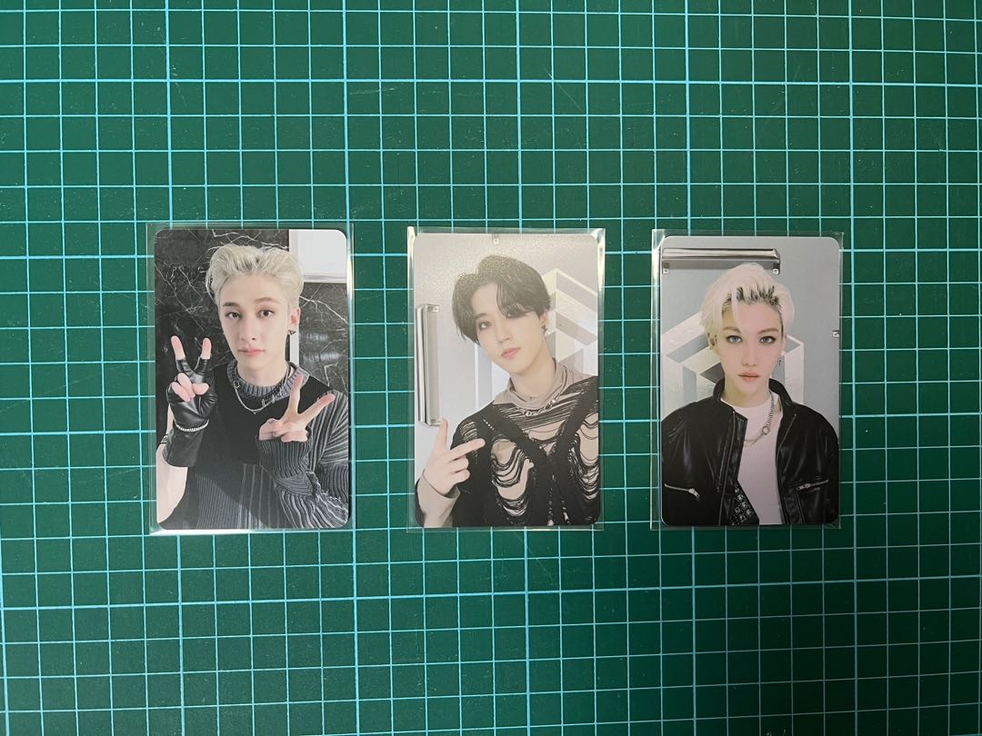 wts/wtt stray kids skz oddinary lucky draw ld pc (chan, han, felix ...