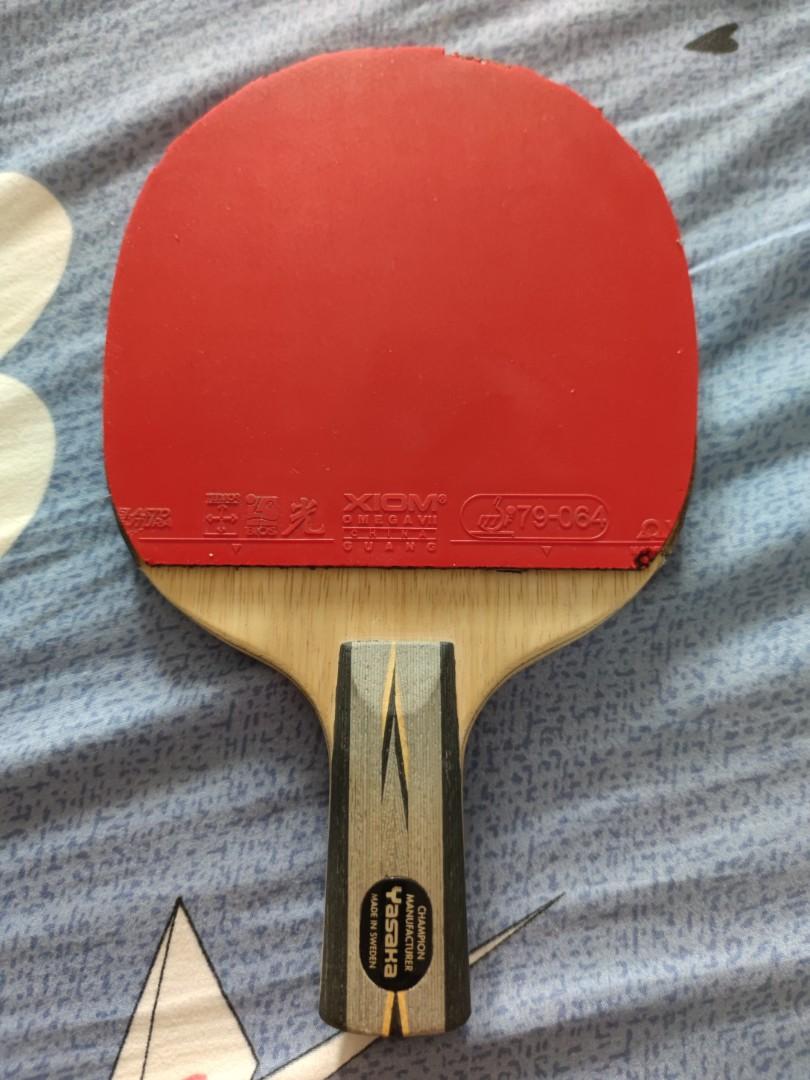 Yasaka Ma Lin Carbon penhold table tennis racket, Sports Equipment ...