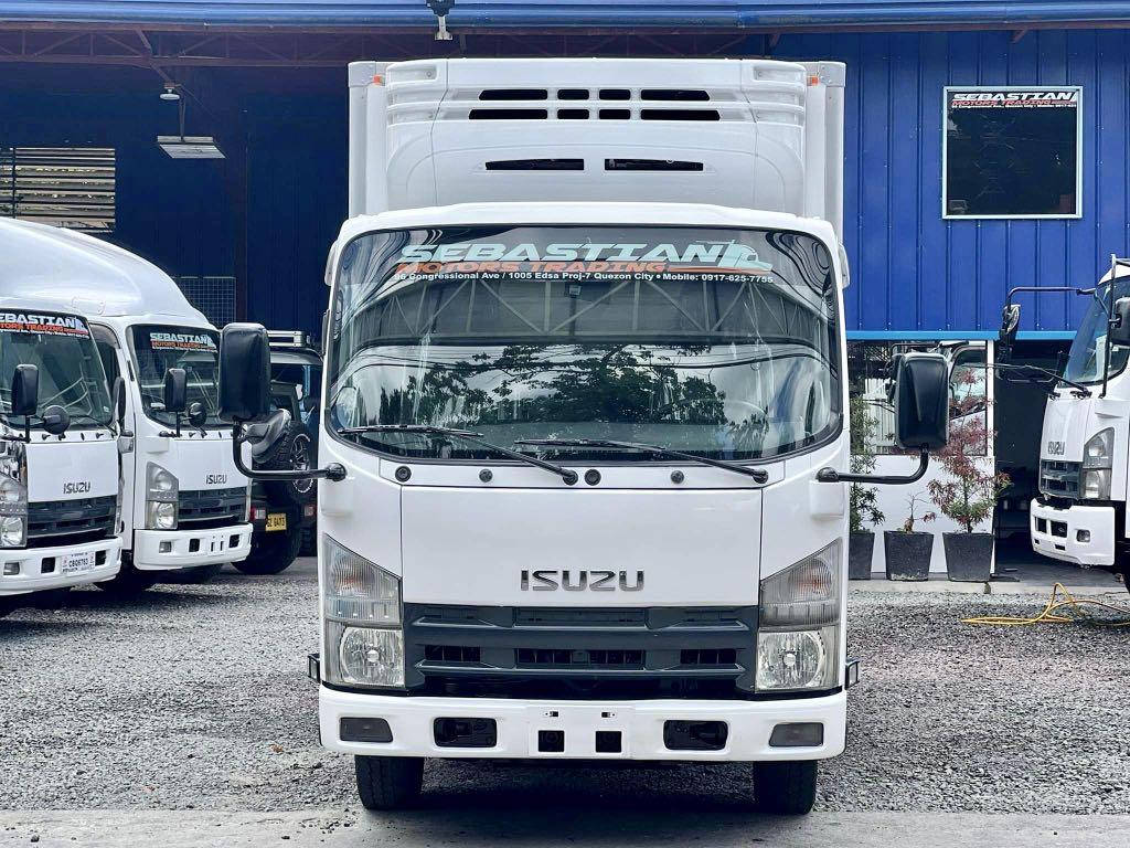 2020 Isuzu Elf Reefer Van 14.10ft. N-Series with Side Door -30 Degrees ...