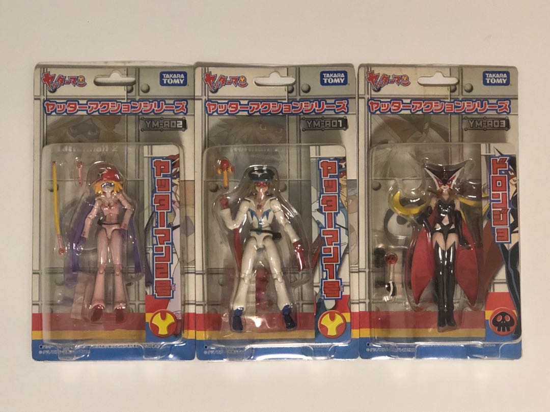 全新 小雙俠 Takara Tomy 微星小超人 Microman 3隻 YM-A01 YM-A02 YM-A03, 興趣及遊戲, 玩具 & 遊戲類 - Carousell