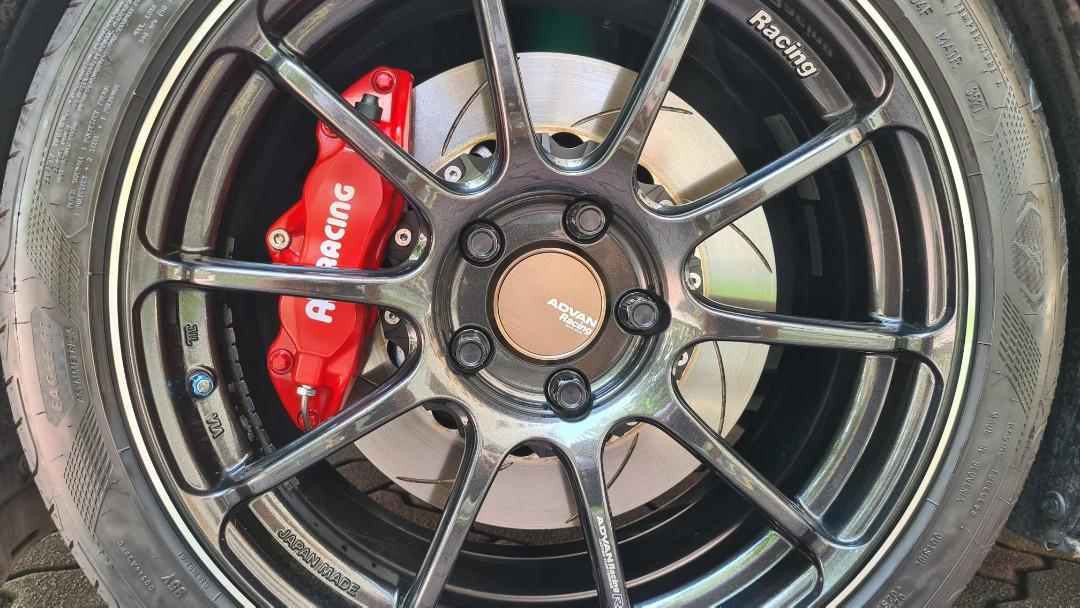 Advan RS3 Gun metal limited $1.5kC&C, Car Accessories, Tyres & Rims on ...
