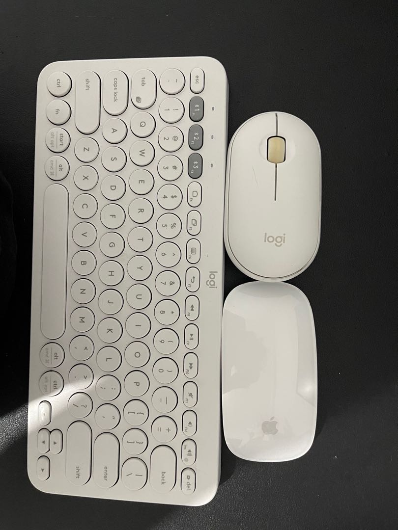 apple magic mouse /logitech keyboard mouse, Computers & Tech, Parts ...